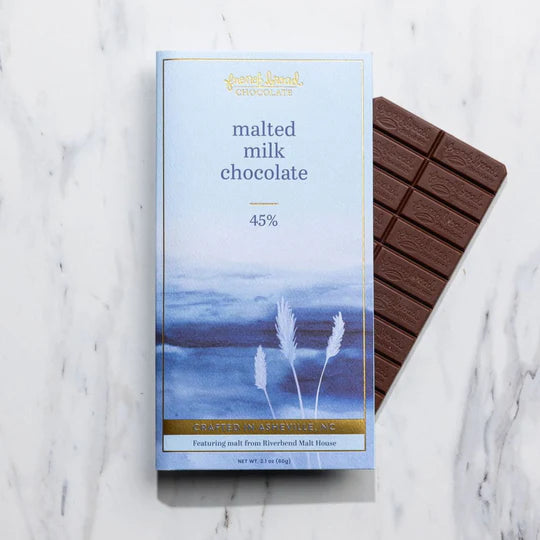 FRENCH BROAD- Malted 45% Milk Chocolate Bar – Luka Life + Style