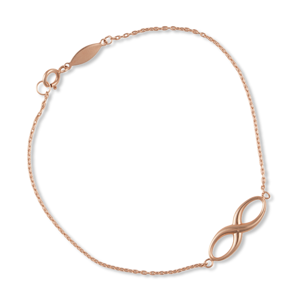 14kt Rose Gold Infinity Bracelet – Luka Life + Style