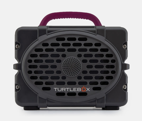 TURTLEBOX- Generation 3 Speaker in Gray/Maroon – Luka Life + Style