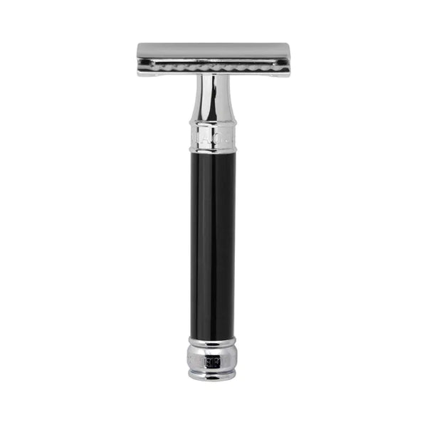 EDWIN JAGGER- Double Edge Black Razor and Cream Gift Set (Aloe Vera ...