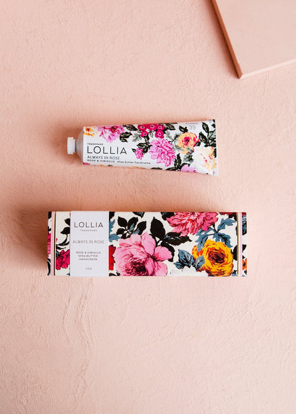LOLLIA- Always in Rose Shea Butter Handcreme (4 oz) – Luka Life + Style