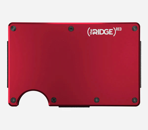 THE RIDGE- (RED) Ridge Wallet – Luka Life + Style